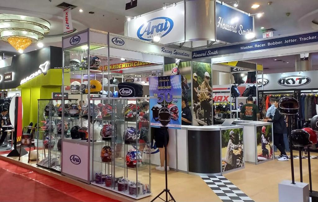 Digelar 3 Hari, Segini NIlai Transaksi Pameran Helm dan Apparel IMHAX 2023